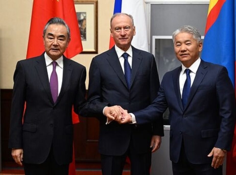 CHINA, MONGOLIA, RUSSIA HOLD FIRST HIGH LEVEL SECURITY TRILATERAL