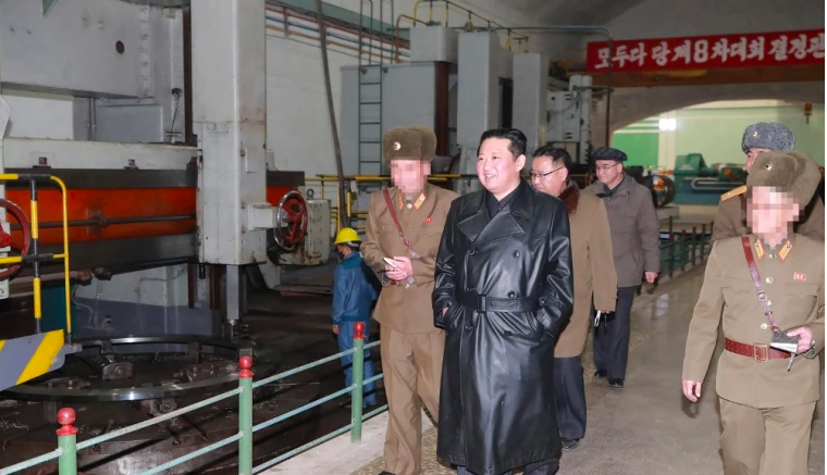 NORTH KOREA CONFIRMS LATEST TESTS AS KIM VISITS WEAPONS FACTORY