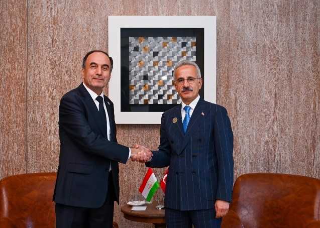TAJIKISTAN, TÜRKİYE HASHING OUT DEVELOPMENT OF CHINA-EUROPE TRANSPORT ...