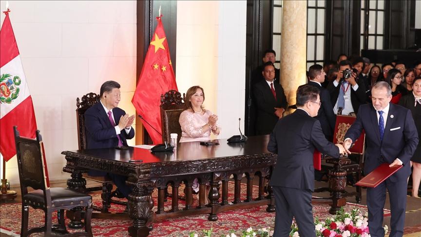 XI OPENS CHINA-FUNDED CHANCAY PORT IN LATIN AMERICA