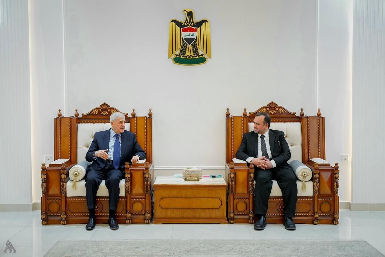 PRESIDENT OF THE IRAQI REPUBLIC MEETS WITH HEAD OF THE NATIONAL ...