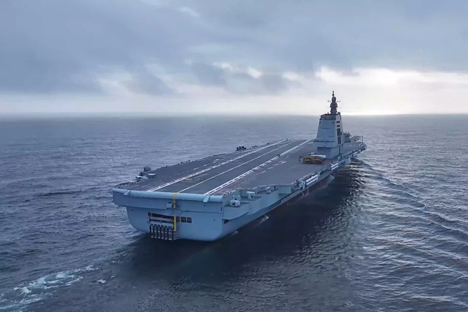 CHINA’S LARGEST AIRCRAFT CARRIER ENTERS SERVICE IN KEY MILESTONE FOR ...