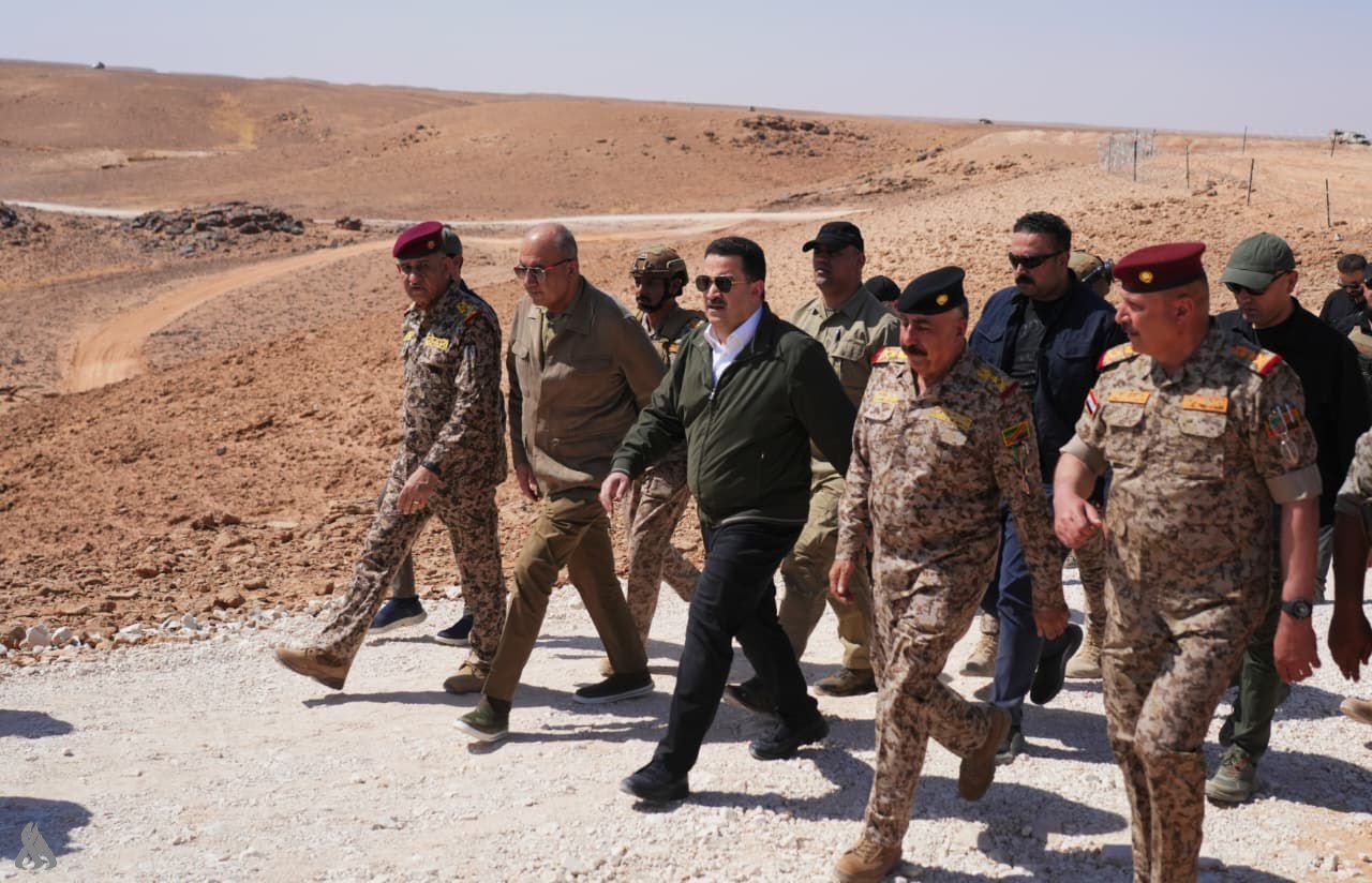 IRAQI PRIME MINISTER AL-SUDANI: WADI HAURAN, ANBAR DESERT ARE IMPORTANT ...