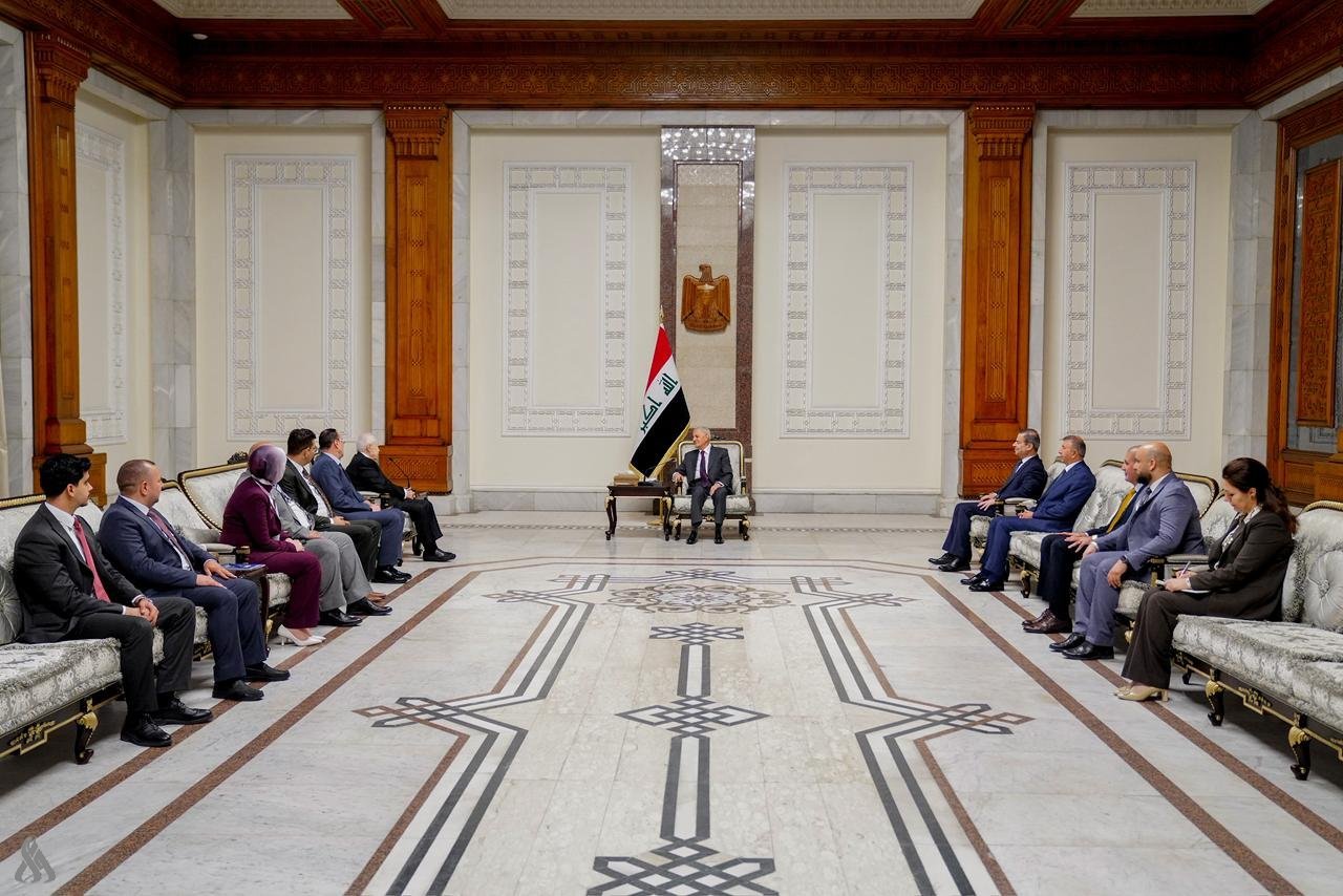IRAQI PRESIDENT RASHID: IRAQ POSSESSES HUMAN TALENTS CAPABLE OF DRIVING ...